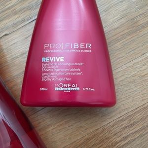L'Oreal | Other | New Bundle Loral Pro Fiber Revive Shampoo 2 And ...